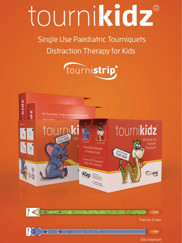 Tournistrip Single-Use Tourniquets – Iskus Health