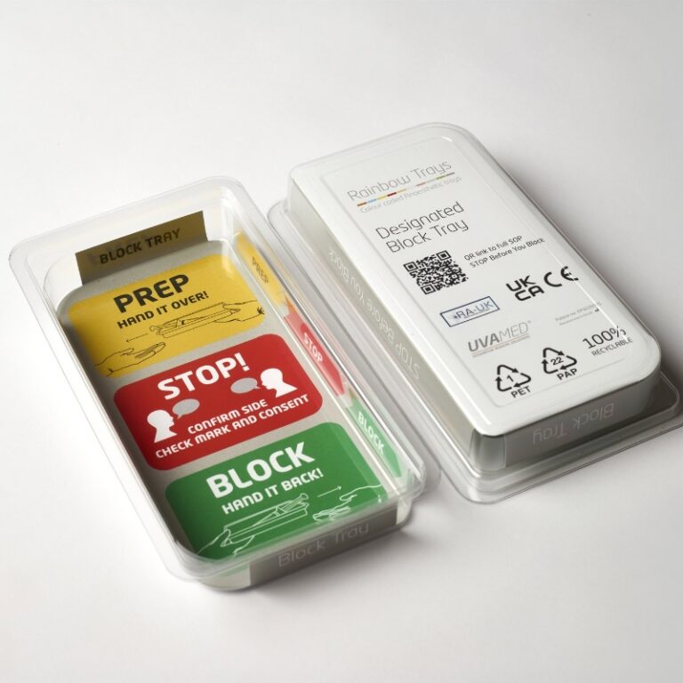 Stop Before you Block Tray – Iskus Health